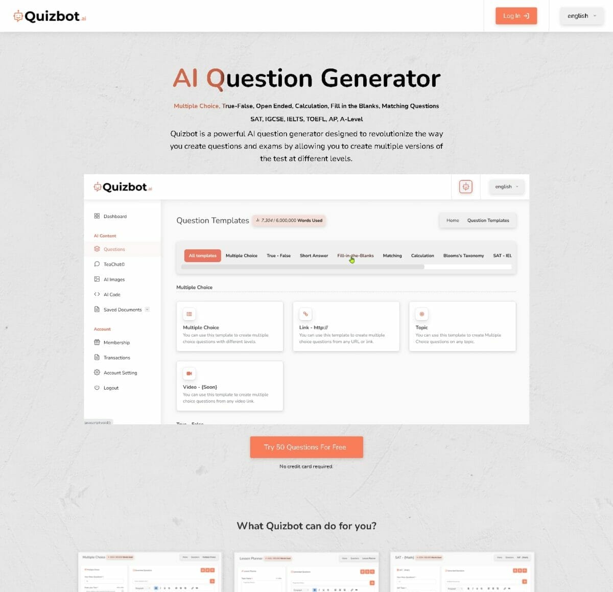 Quizbot.ai Quizbot.ai