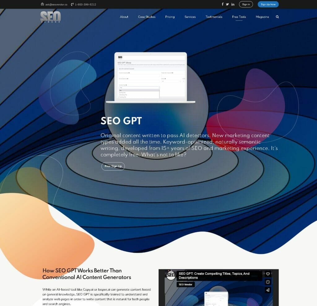 AI SEO tools AI SEO tools