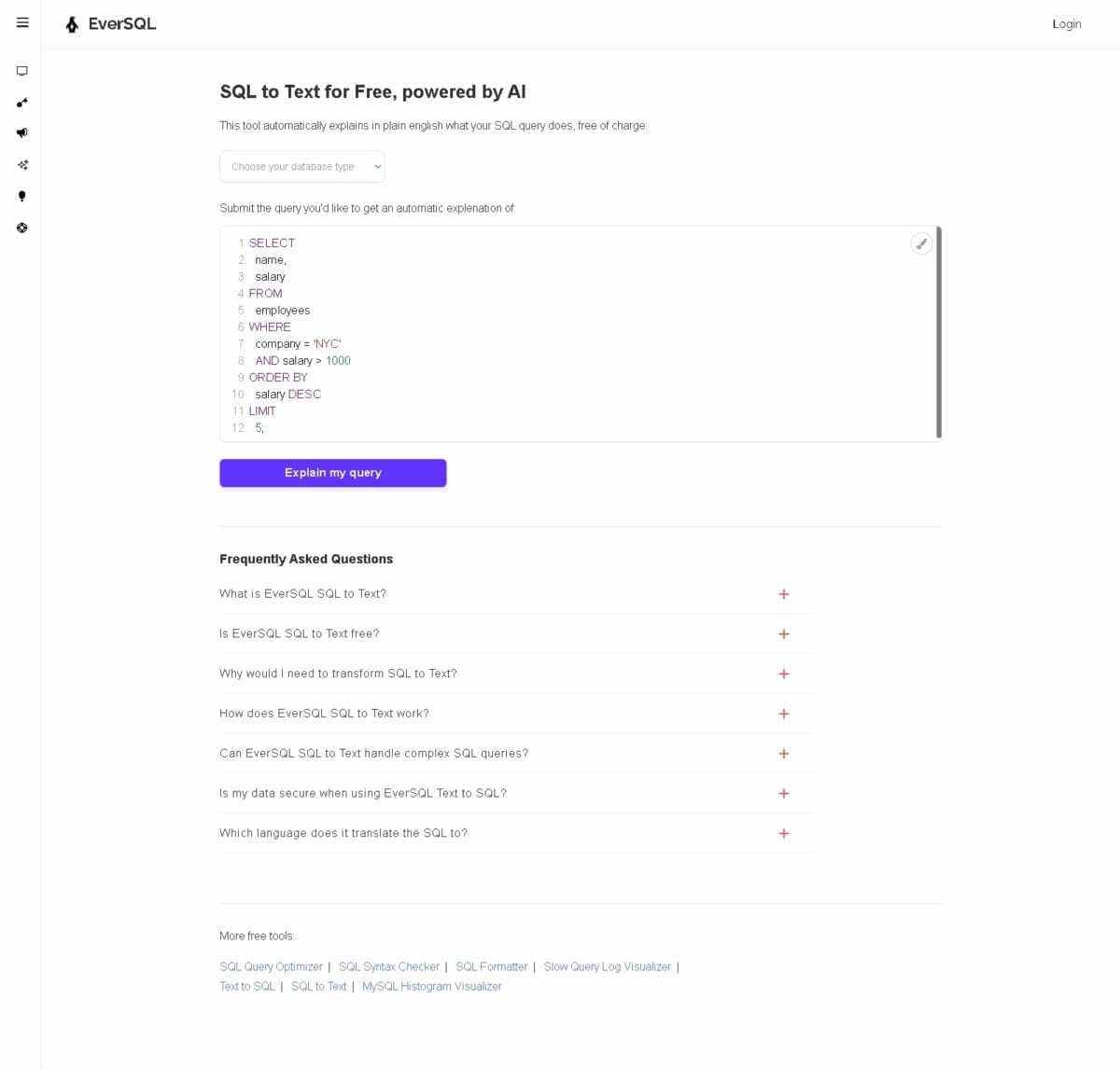Eversql 